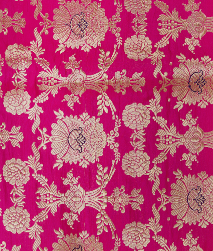 Jamavar Hot Pink – Shaanvi